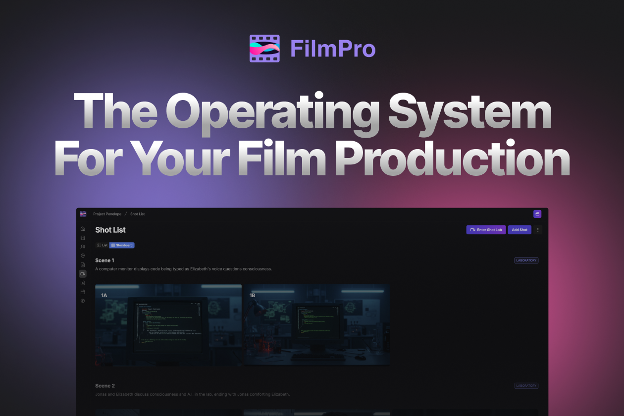 FilmPro – Simplify pre-production and hone your vision